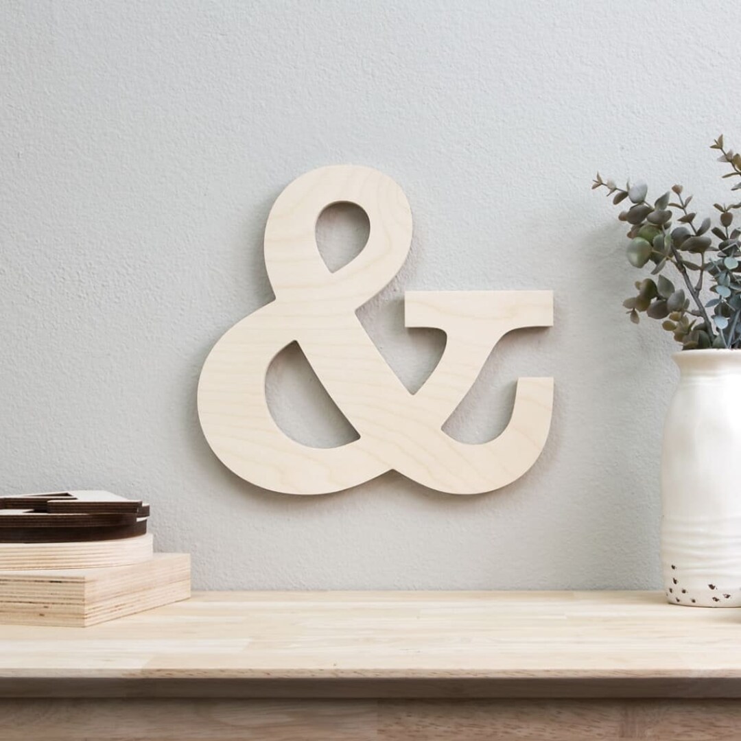 Custom Wood Letters or Numbers | Unfinished Wood Letters | Nursery Name ...