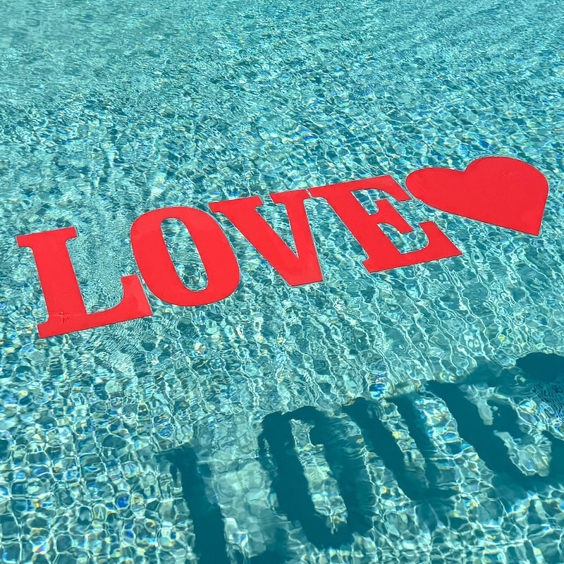 Floating Pool Letters - Etsy
