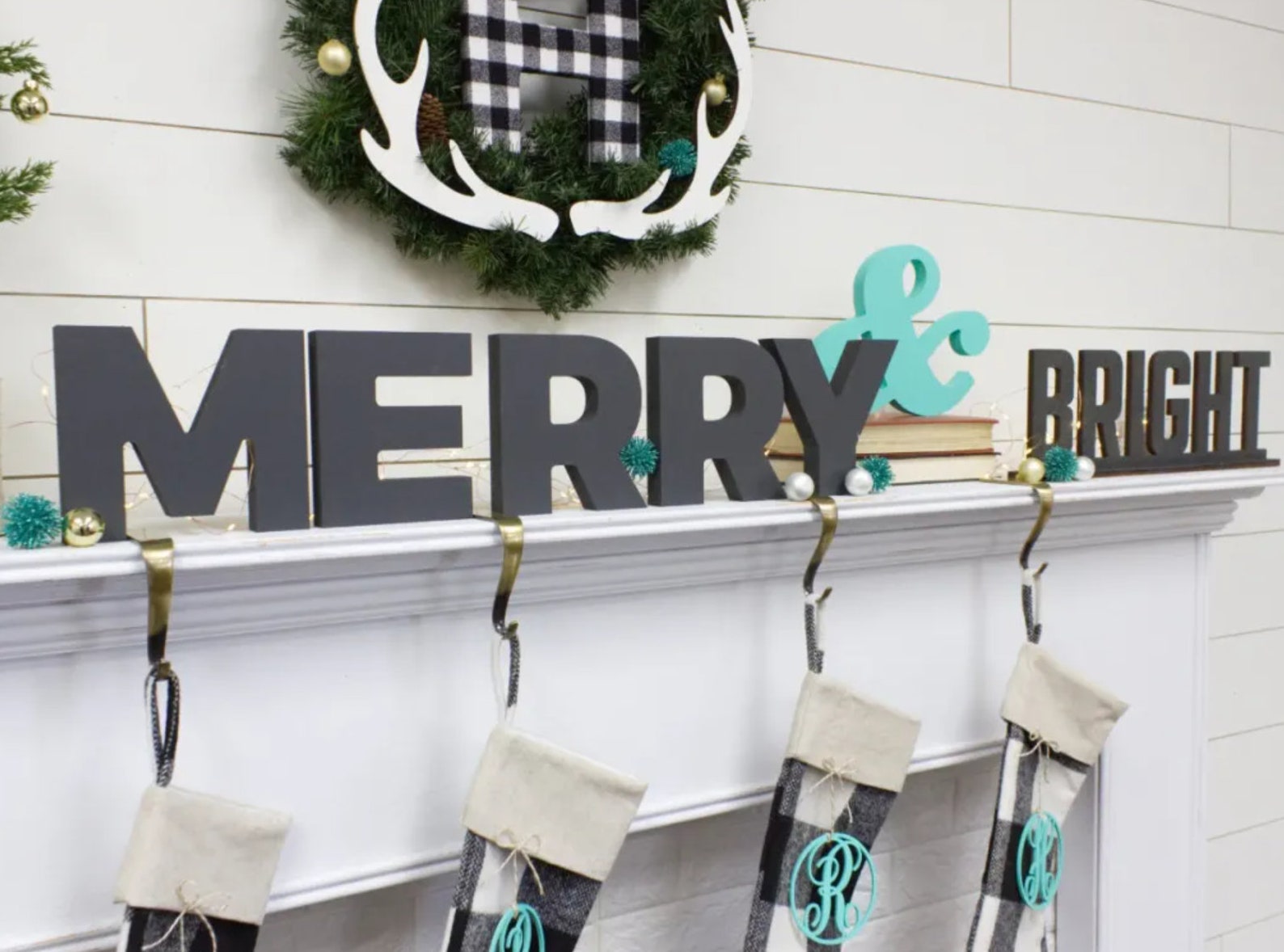 Painted Standing Wood Letter Standing Table Letter Custom - Etsy