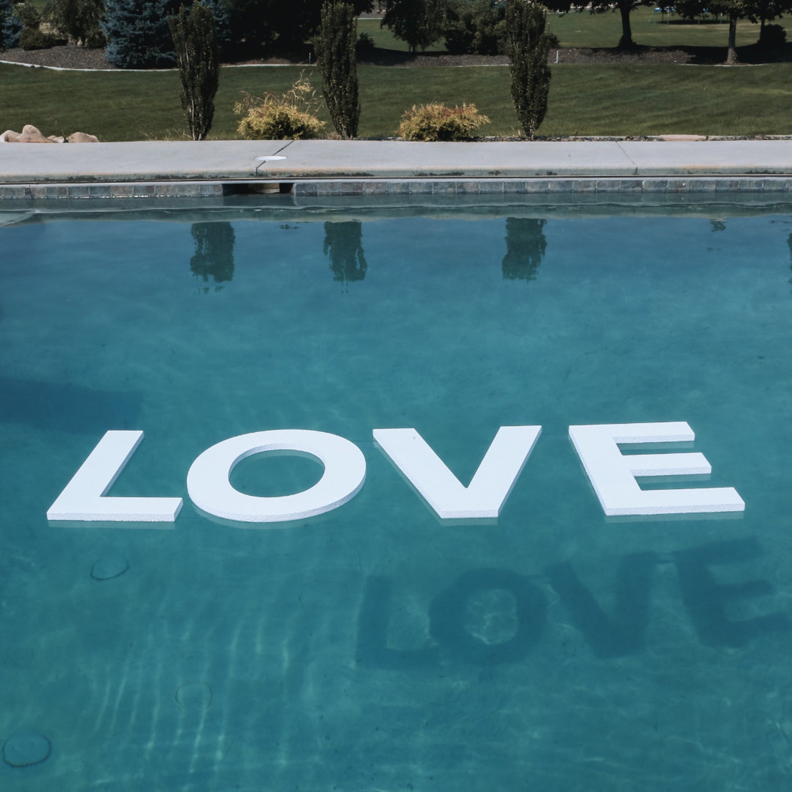 1 Thick Floating Foam Pool Letters and Numbers | Etsy