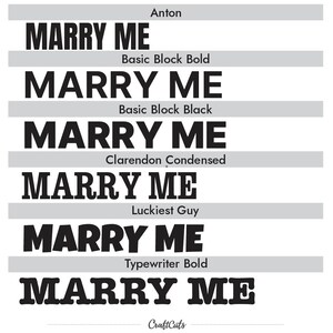 Marry Me Large Foam Letters | Custom Styrofoam Letters | Custom ...