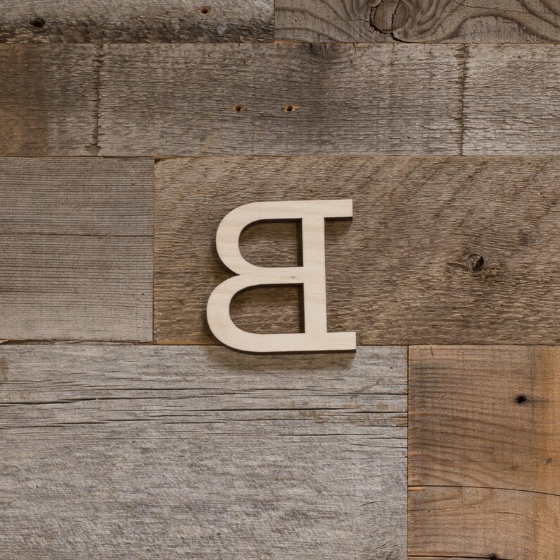 Retro Wood Letters | Custom Nursery Name | Modern Wooden Wall Letters ...