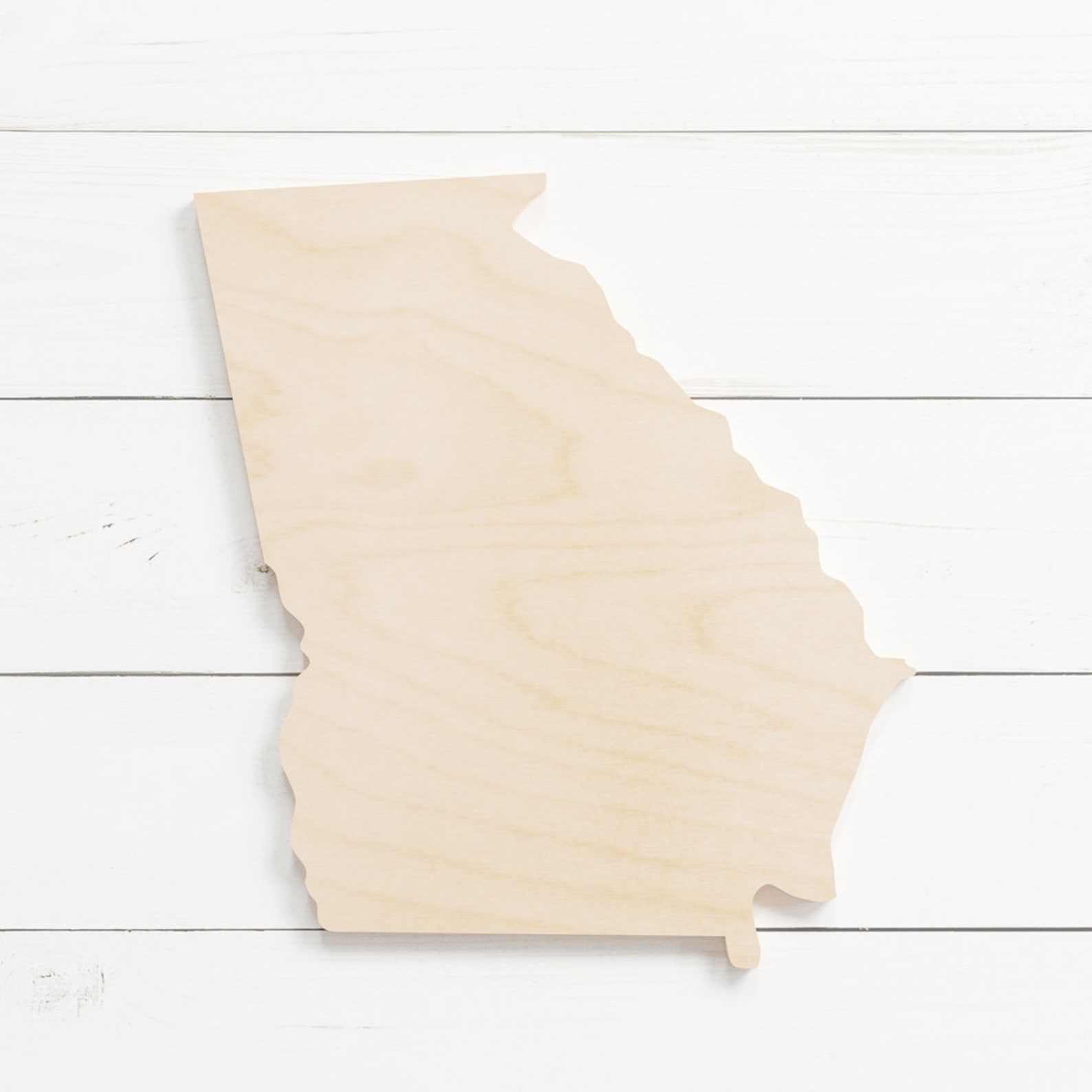 Any State in 1/2" Thick Unfinished Wood | DIY State Craft Shape ...