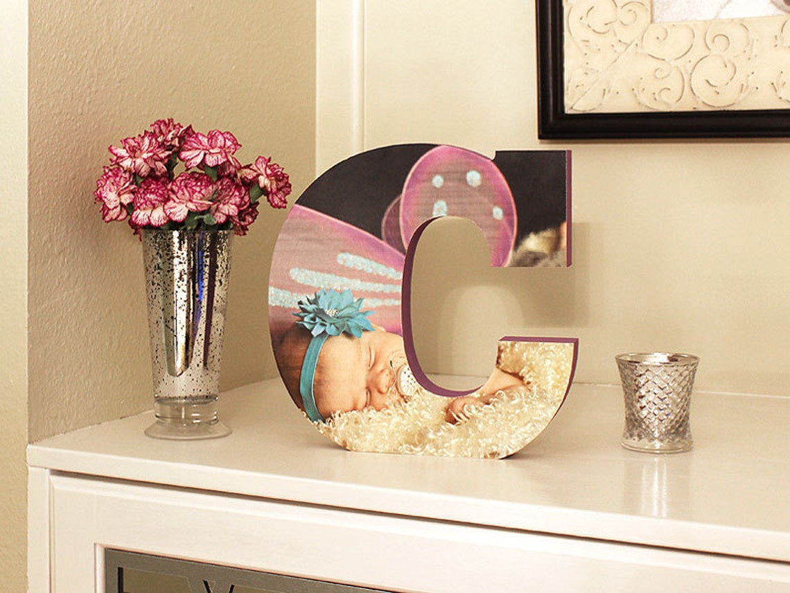 Custom Standing Wood Letter/number Personalized Standing - Etsy