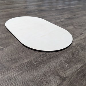 Rounded Arch Wood Shape in Various Sizes | Unfinished Wood Craft Shape ...