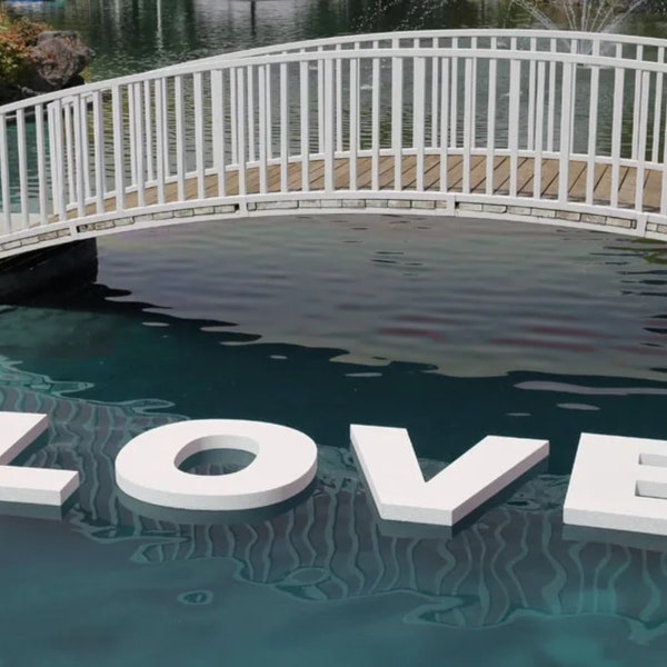 Pool Floating Letters - Etsy