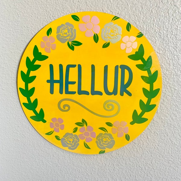 Hellur Madea Door Sign - Etsy