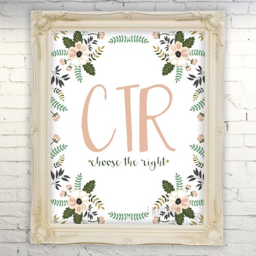 Let God Prevail Lds Wall Art Lds Print Latter Day Saint | Etsy