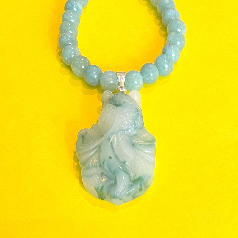 Jade Goldfish - Etsy