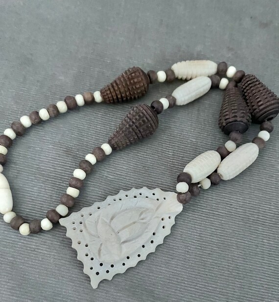 1920s, 1930s Carved Faux Ivory, French Ivory, Two Ton… - Gem