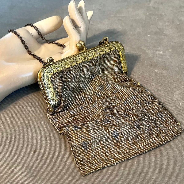 Antique Beaded Purse - Etsy