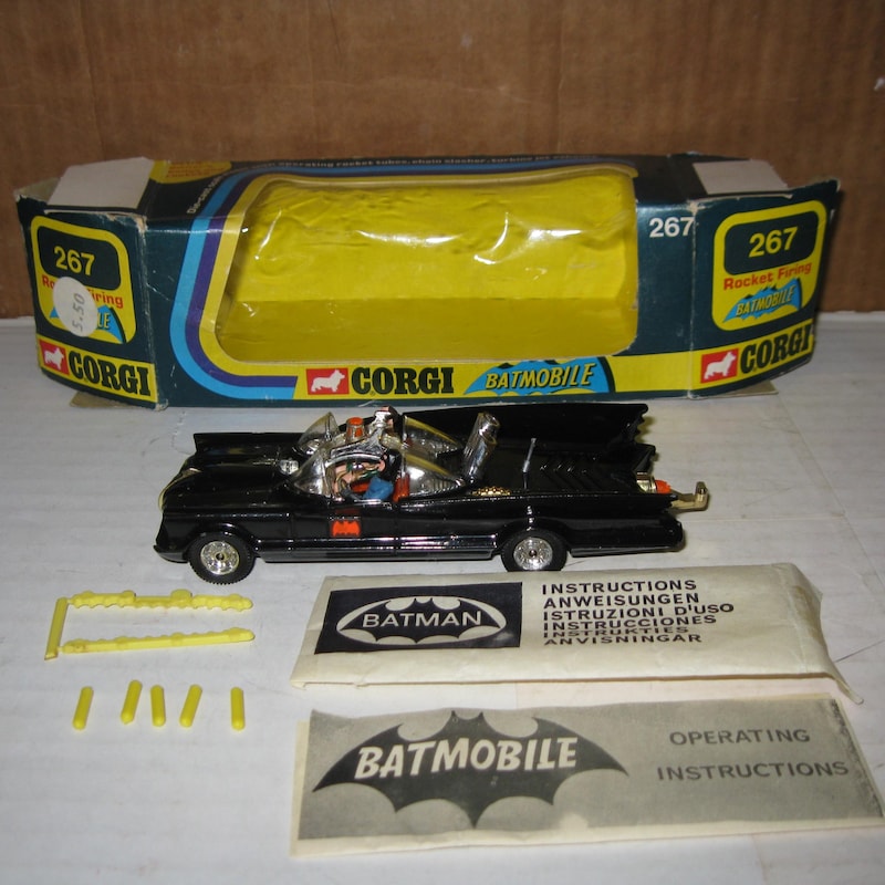 Corgi Vintage Batmobile - Etsy