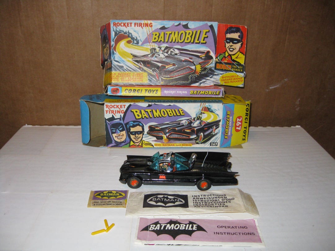 Original Corgi 267 Set From 1966 Gloss Black With Original Box and ...