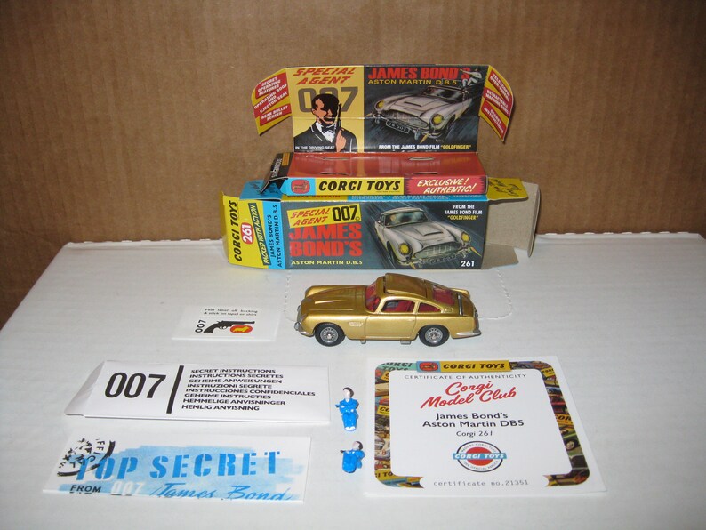 Corgi 261 MODERN REISSUE Complete Set - Etsy