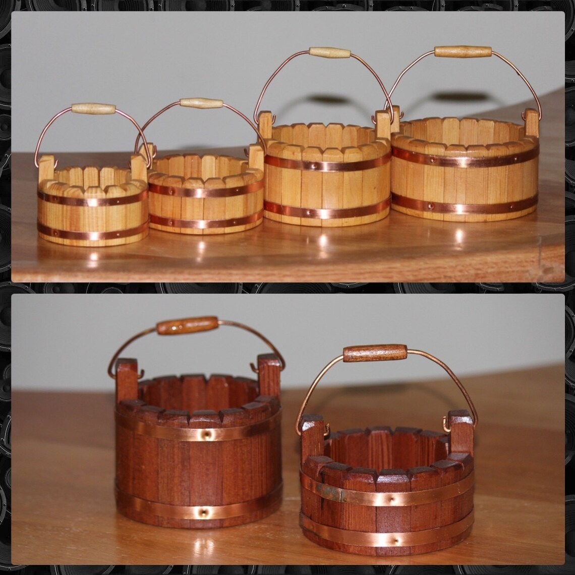 Wooden Buckets - Etsy