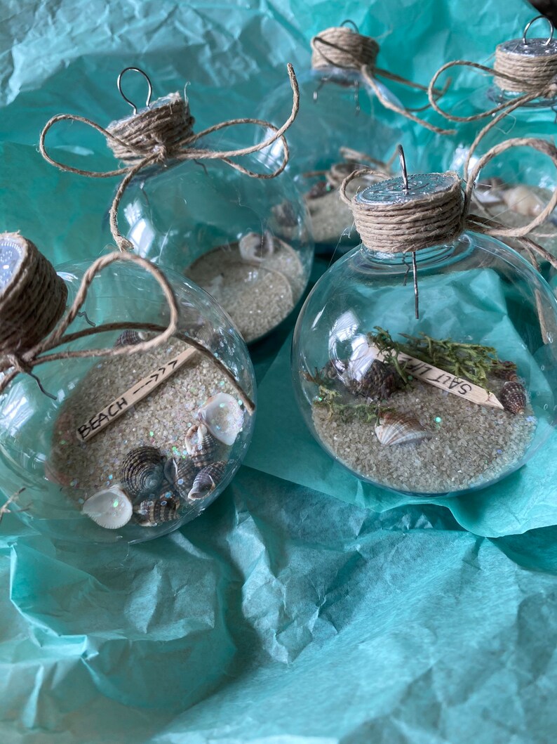 Beach Themed Christmas Ornaments - Etsy