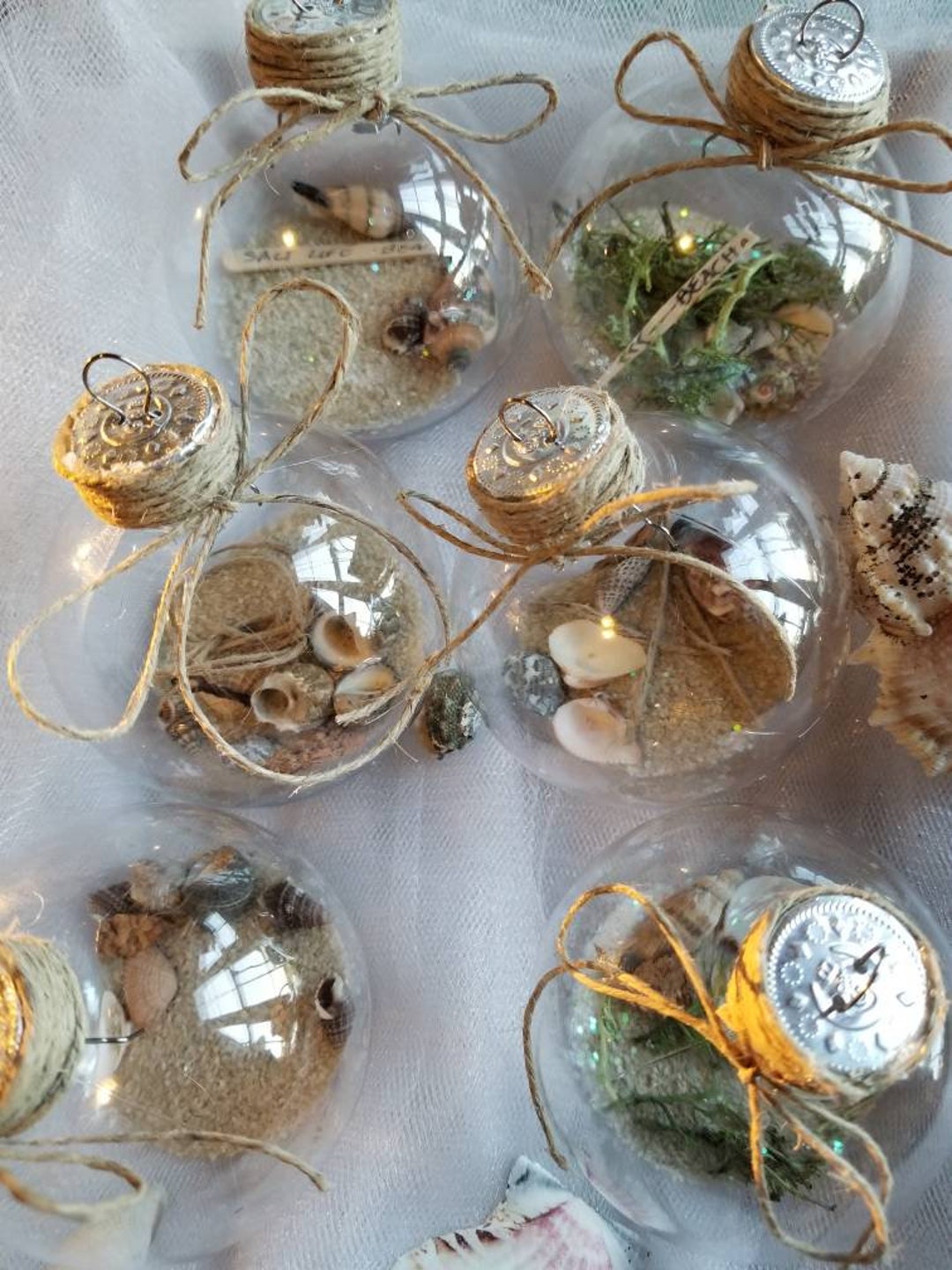 Beach Themed Christmas Ornaments - Etsy