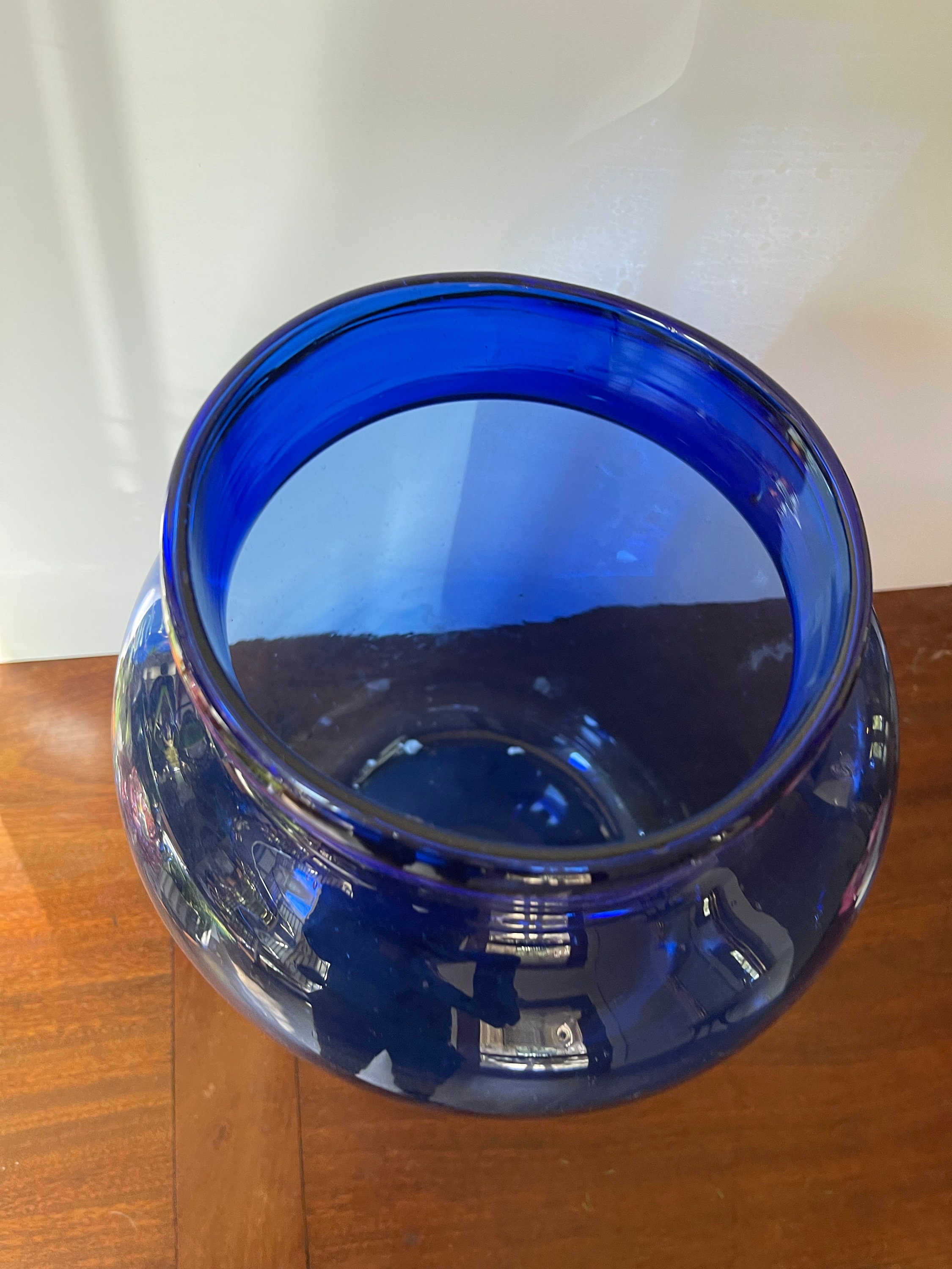 Vintage Large Cobalt Blue Jars- Sold Individually - Etsy