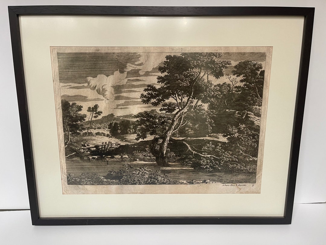 Landscape Etching- Reproduction (good One) - Etsy