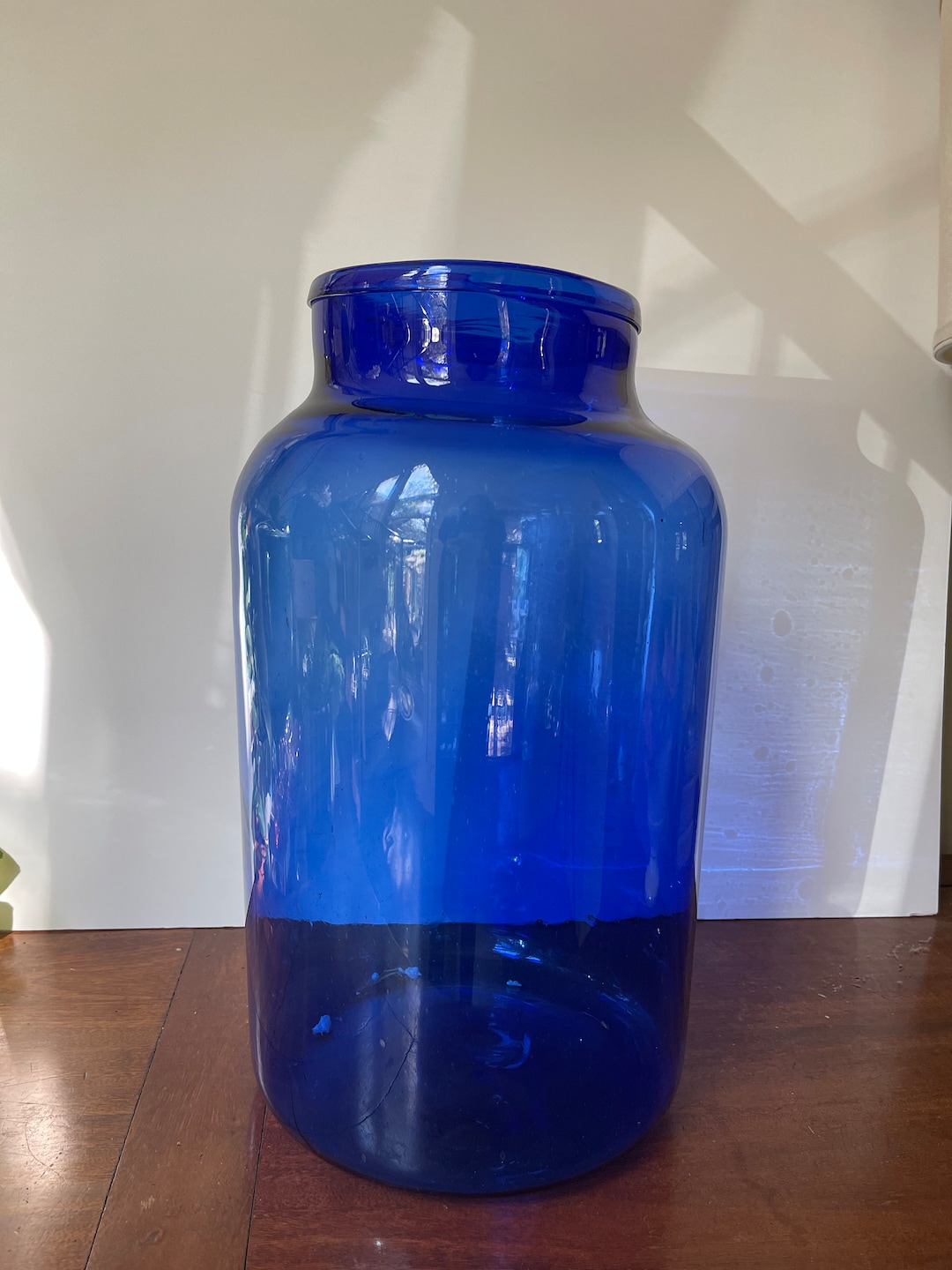 Vintage Large Cobalt Blue Jars- Sold Individually - Etsy