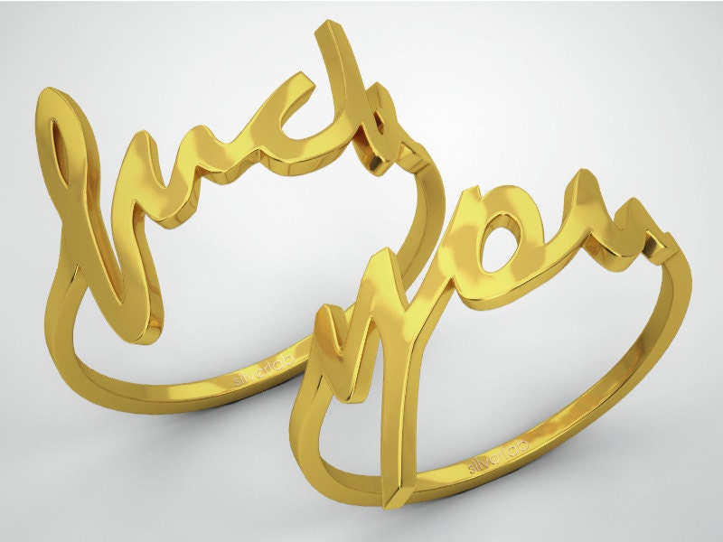 Fck You MATURE Ring Sterling Silver or Gold Set Mature Ring - Etsy UK