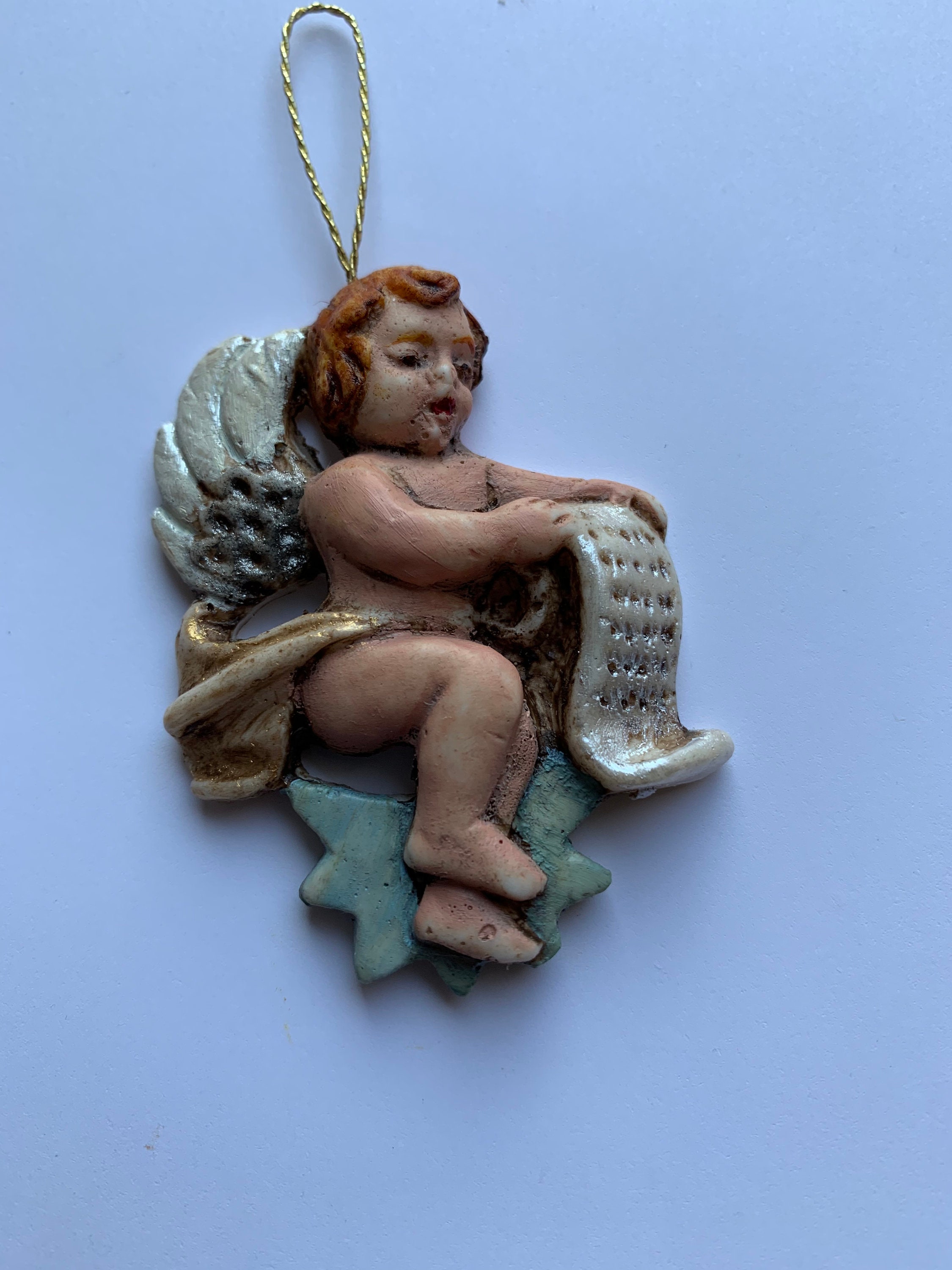 Angel With Scroll - Etsy