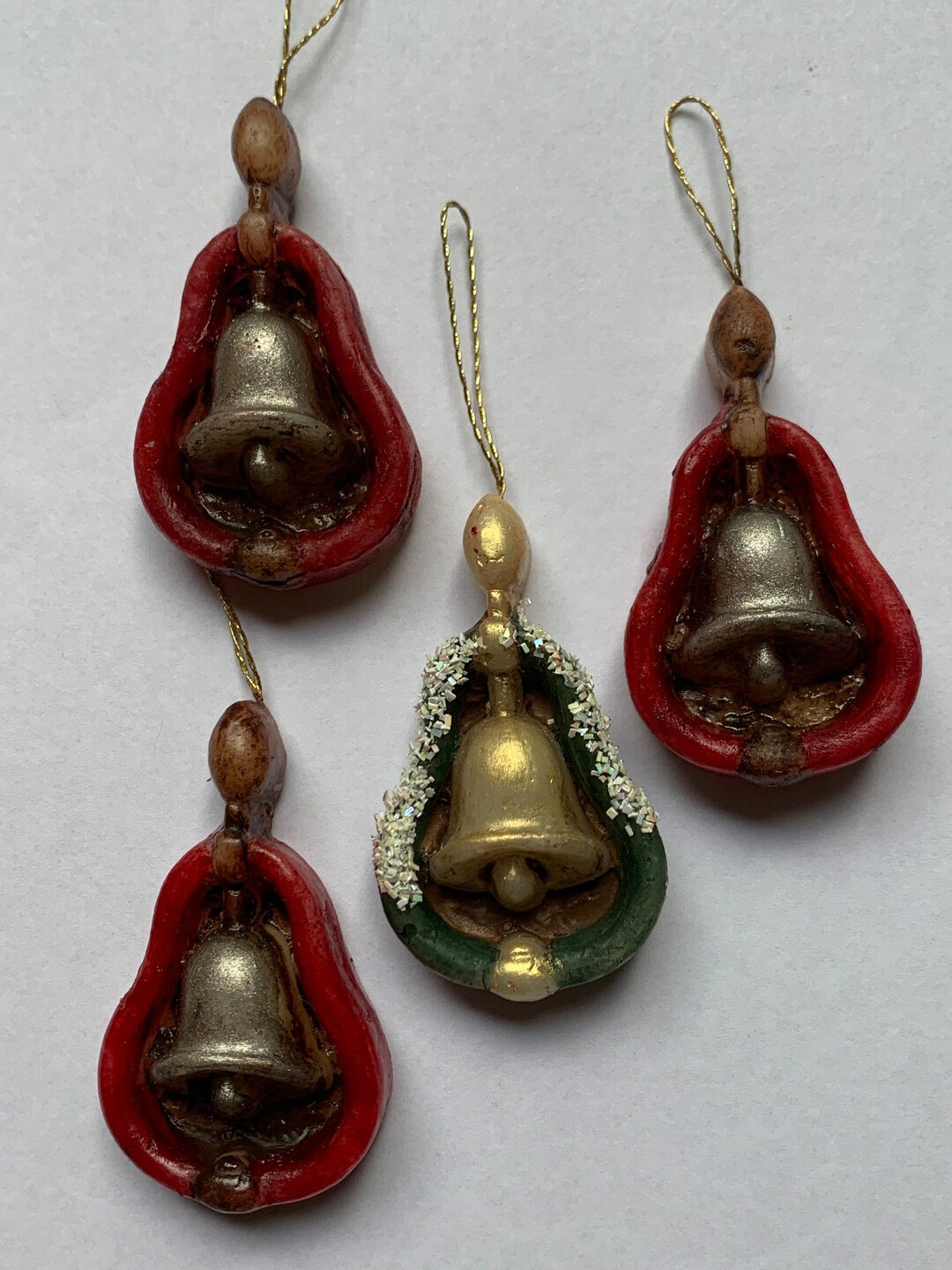 Christmas Bells set of Four - Etsy