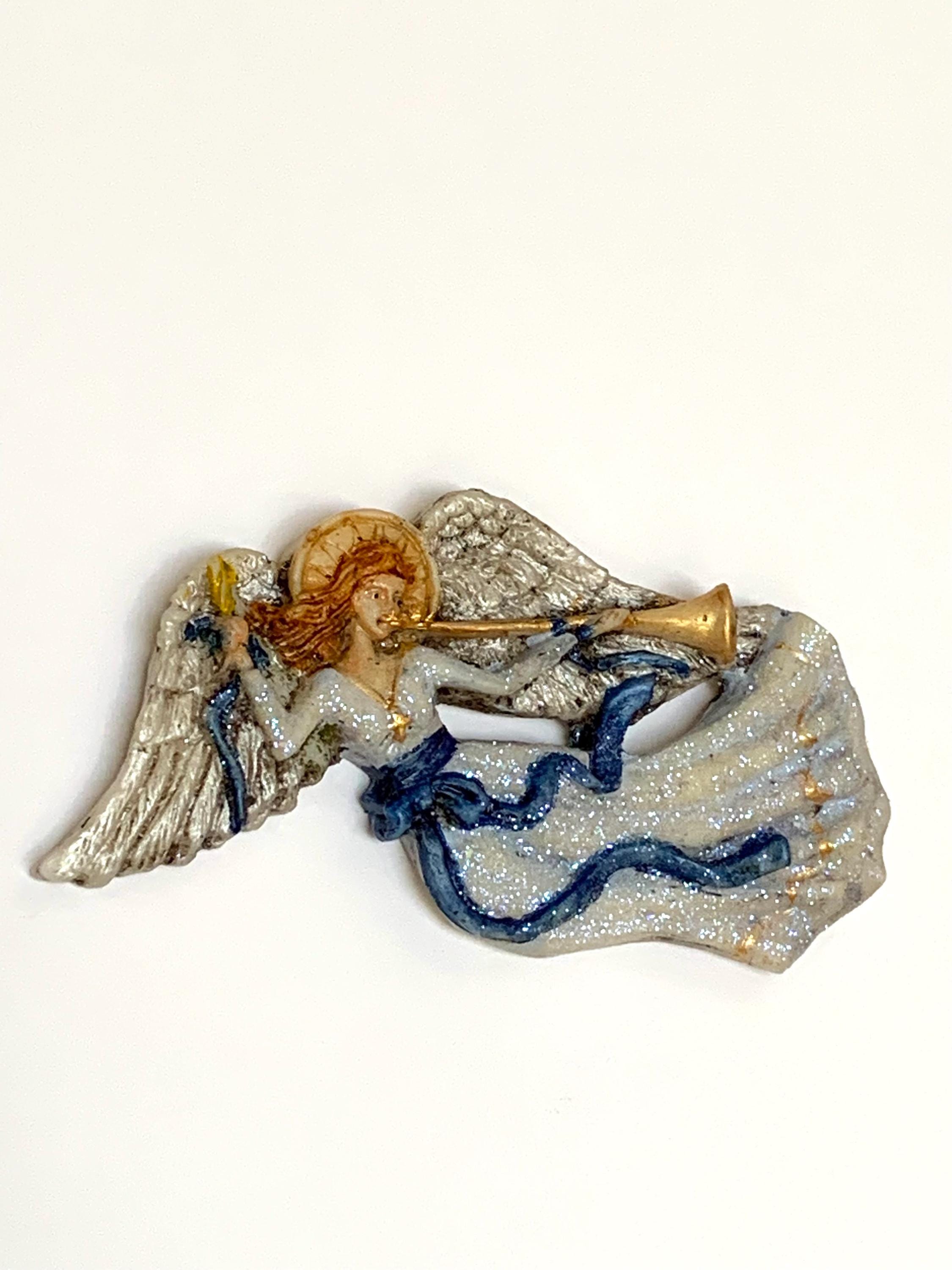 Angel With Horn - Etsy