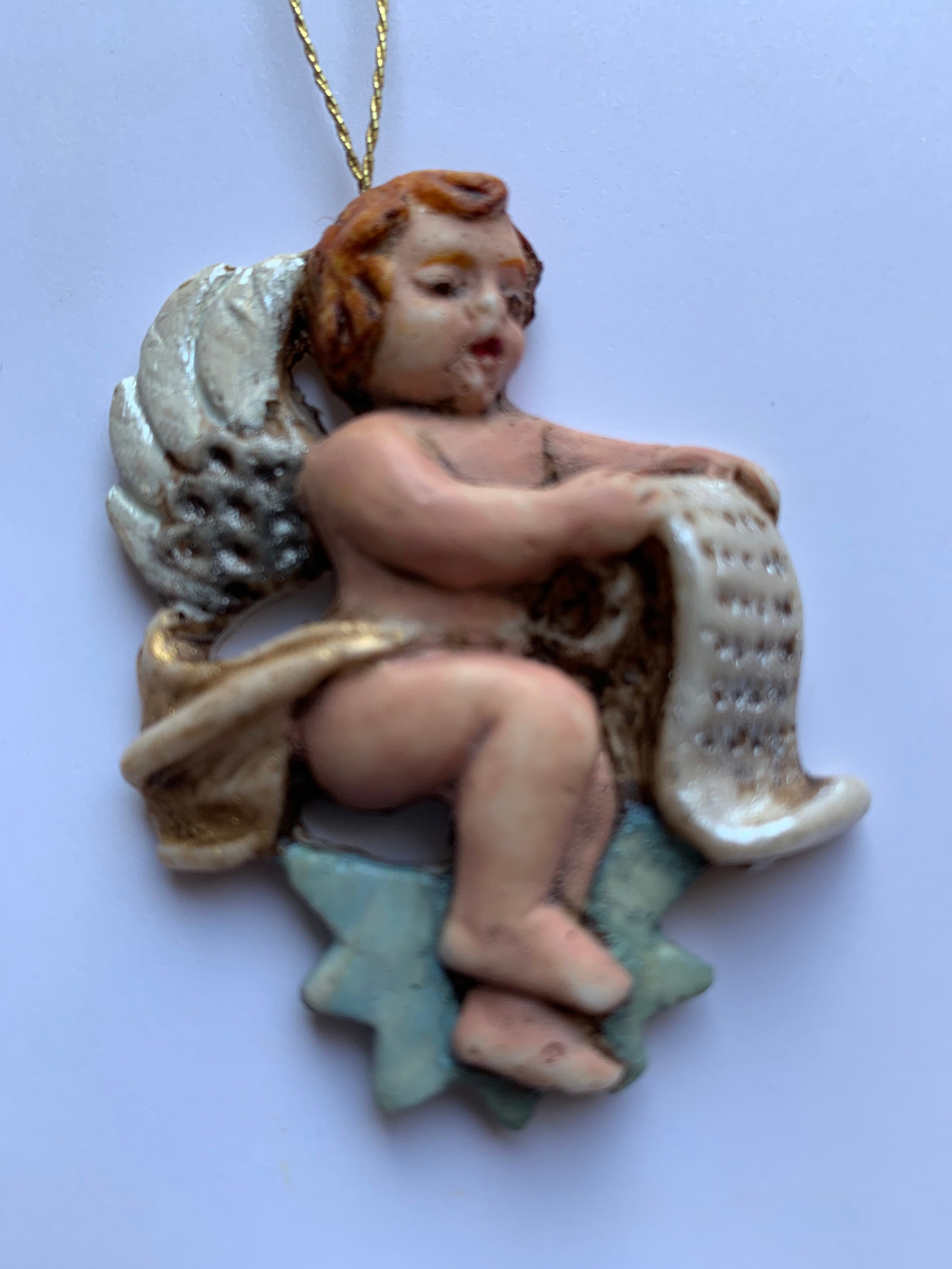 Angel With Scroll - Etsy