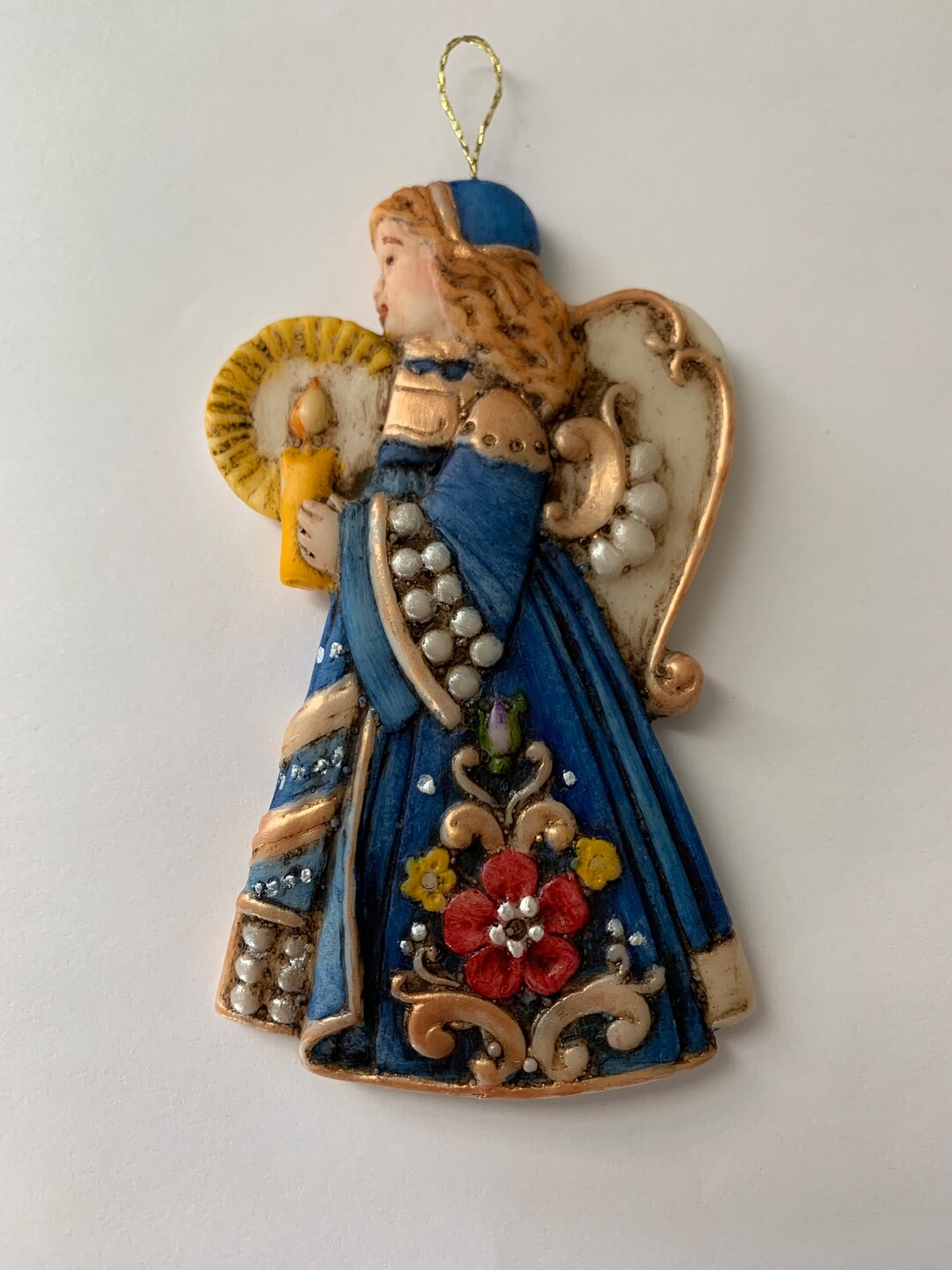 Angel With Candle - Etsy