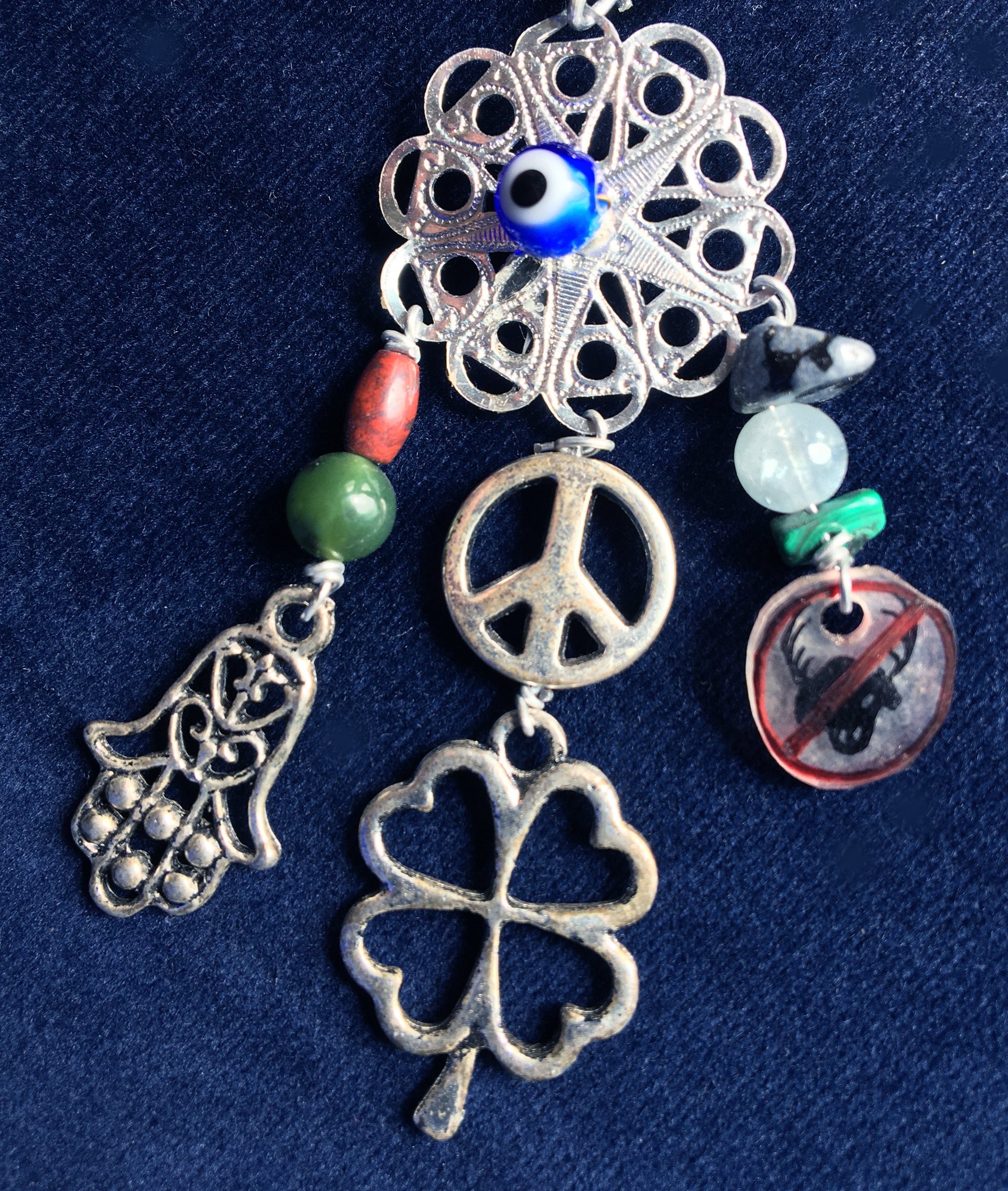 Travel Amulet, Talisman, Lucky Charm for Safety, Keychain, Hang on ...