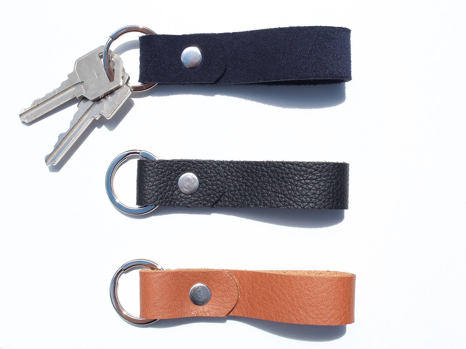 Leather Keychain, Keyring, Keys, Small Goods Gifts Under 10, Gift for ...