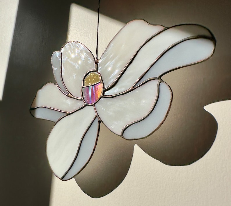 Magnolia Stained Glass - Etsy