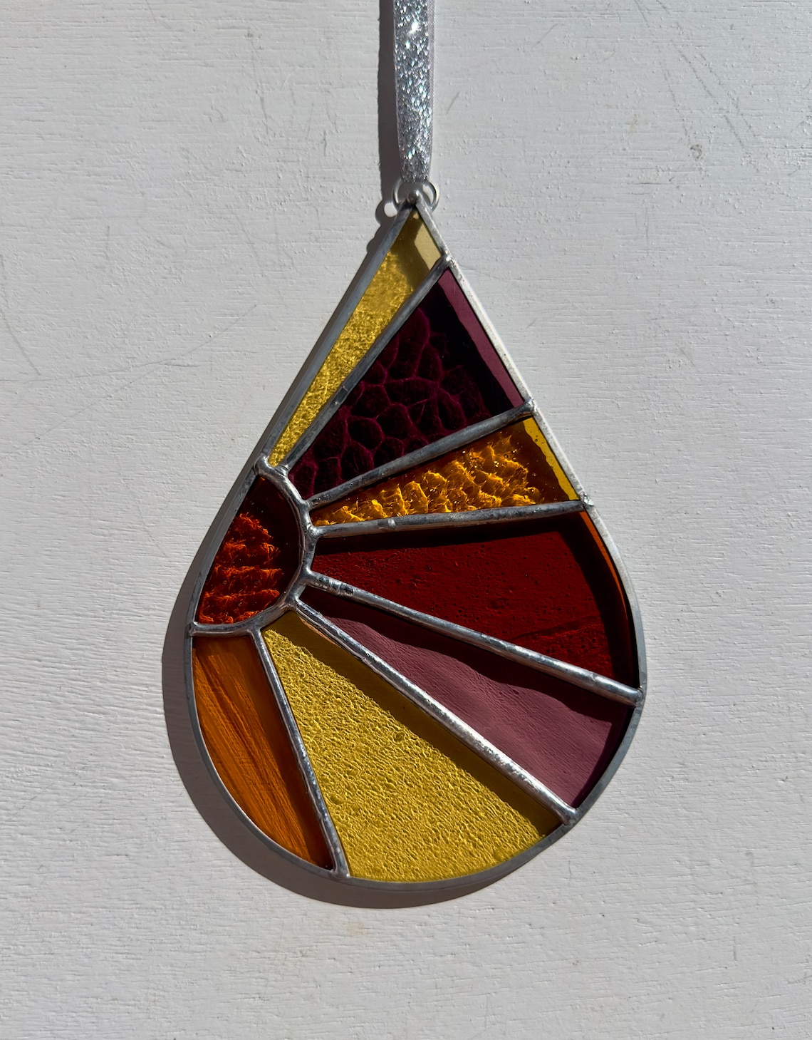Stained Glass Sunshine in the Rain - Etsy