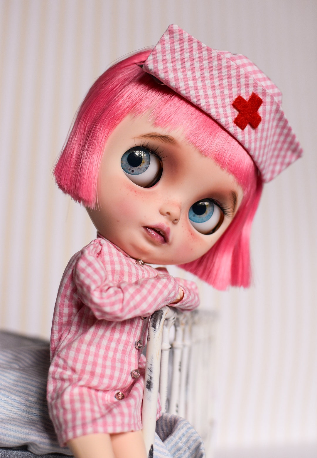 Custom Blythe Doll: Nurse Mimi by Cocomicchi - Etsy