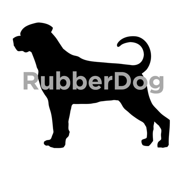 ROTTWEILER With Tail undocked Design Digital Clip Art - Etsy