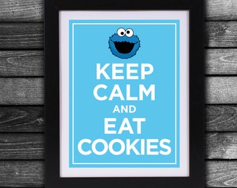 Keep Calm and Eat | Etsy