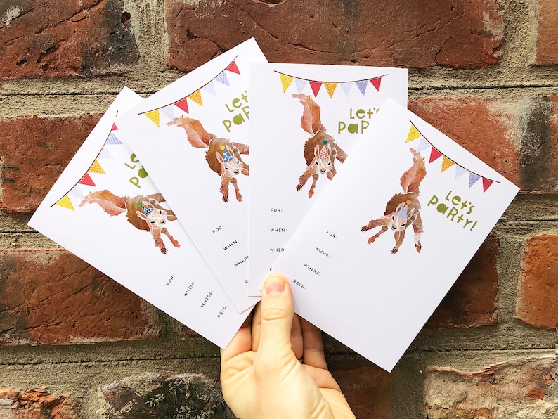 Printable Party Invitation, Birthday Invitation, Instant Download ...