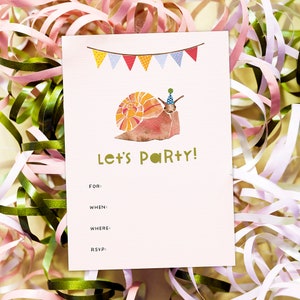 Printable Party Invitation, Birthday Invitation, Instant Download ...