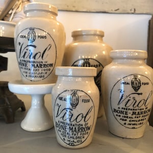 Vintage Virol Jar From England Small, Medium, or Large - Etsy