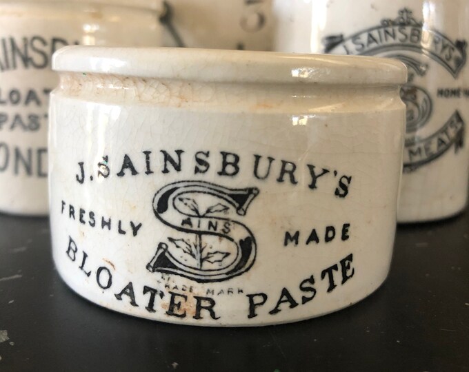 Vintage Sainsbury's Bloater Paste England - Etsy