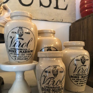 Vintage Virol Jar From England Small, Medium, or Large - Etsy