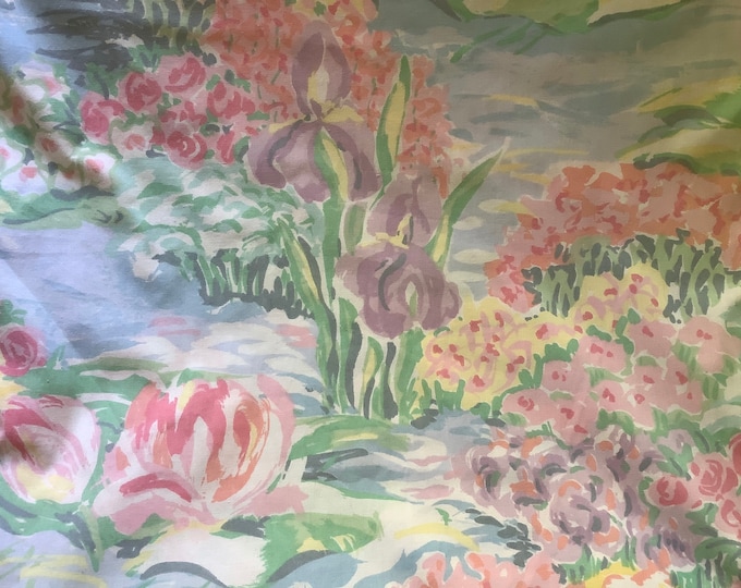 Vintage Atelier Martex Claude Monet Museum Reversible Water Lilies Full ...