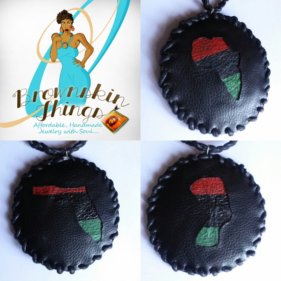 Faux Leather RBG Lion Head Medallion With Handbraided | Etsy