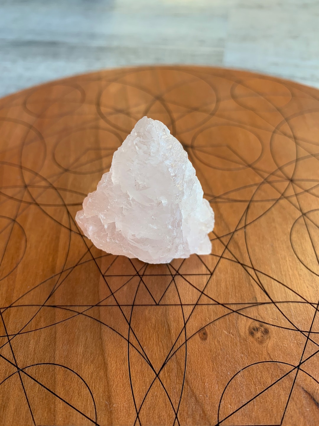 Authentic beautiful Rare Nirvana Ice Quartz Etched Natural Crystal ...