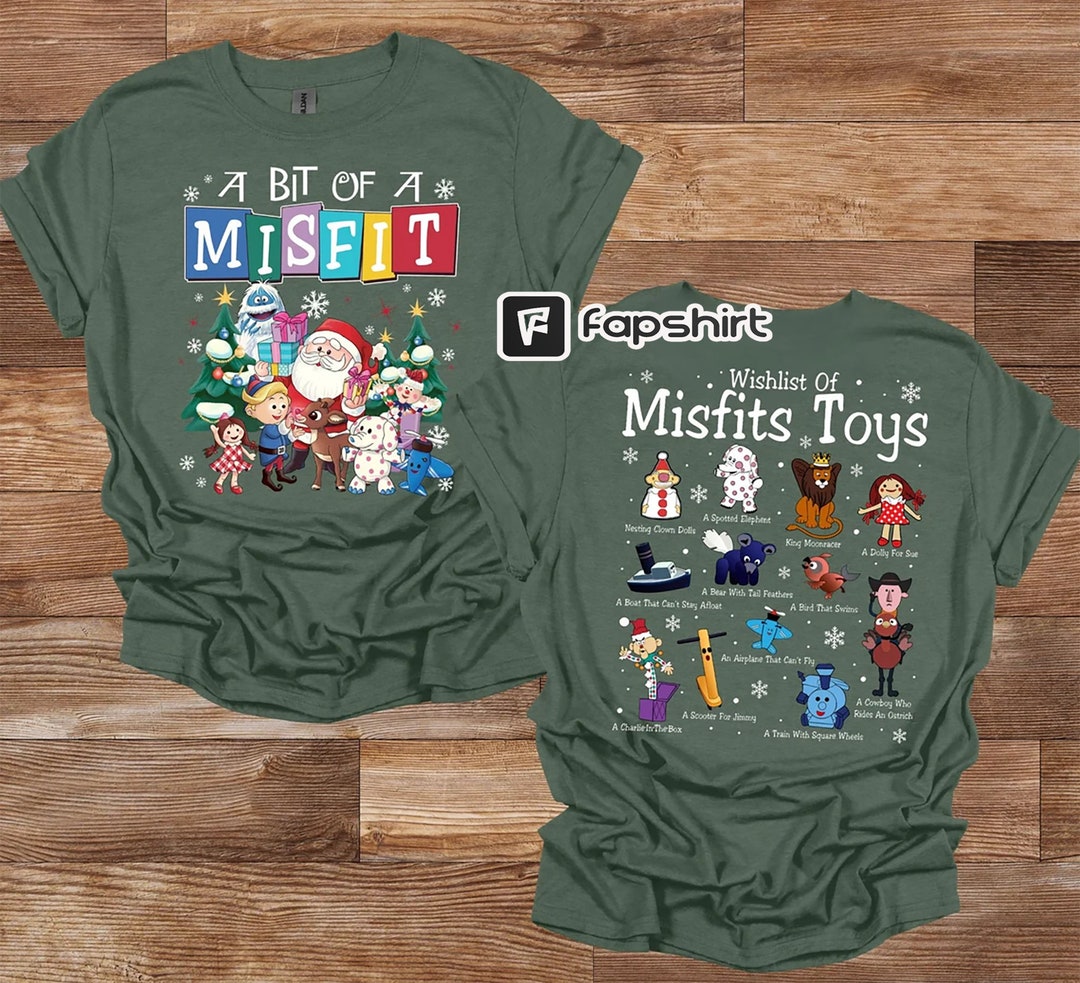 Misfit Toys Christmas Shirt A Bit of A Misfit Shirt - Etsy