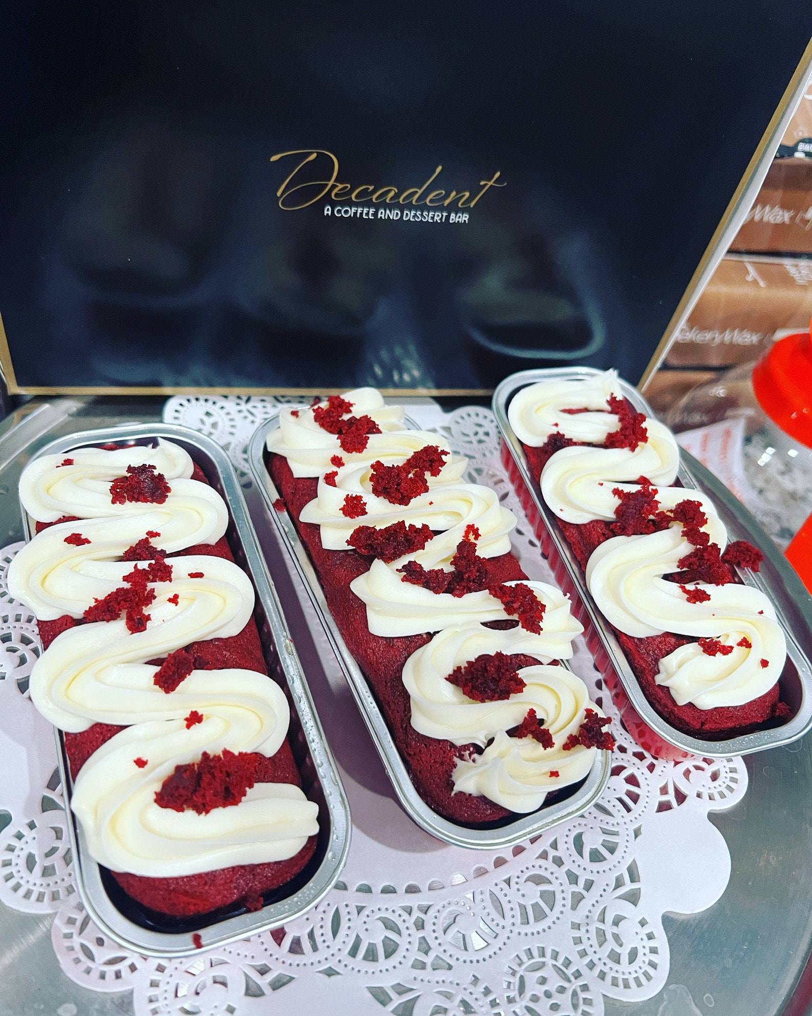 Red Velvet Mini Loaf Cake Pan - Etsy