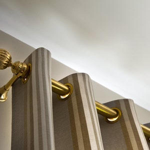 Custom Grommet Drapery Panels Made to Measure Your Choice of Fabrics ...