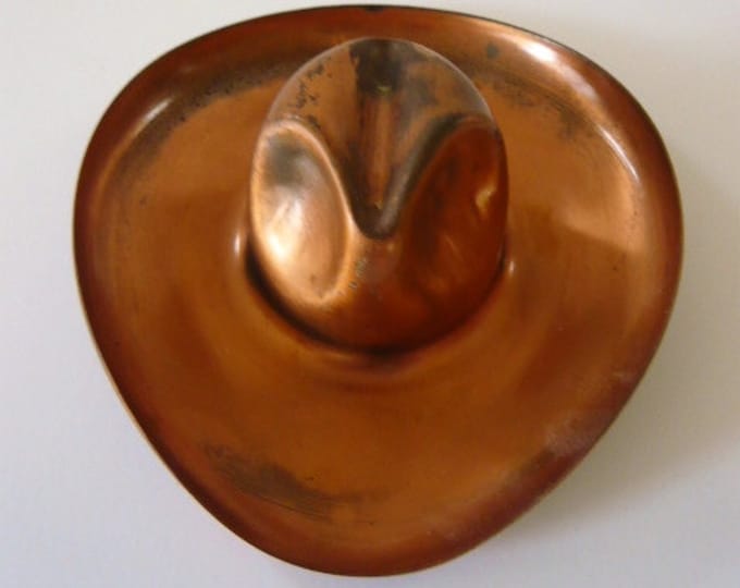Solid Copper Cowboy Hat by Gregorian - Etsy