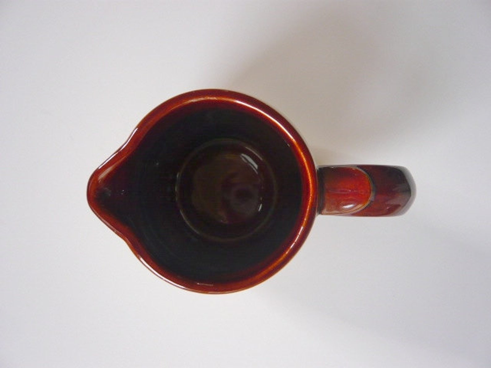 Mccoy Pitcher 1271 Brown and Cream - Etsy